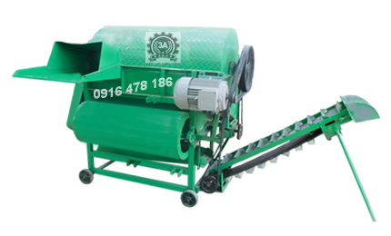 Máy tuốt lạc 3A là loại máy tuốt lạc tươi, lạc khô, đậu phộng tươi. Máy ...